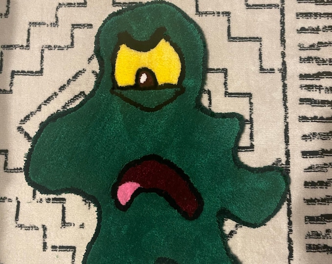 Squished Plankton Tufted Rug - Etsy