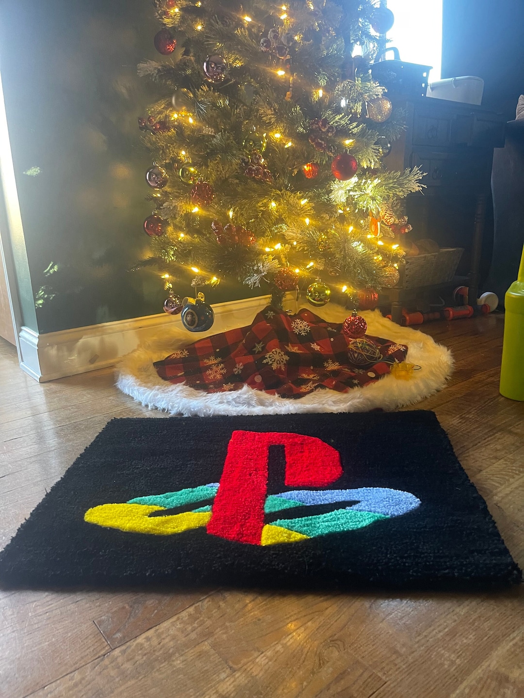 Retro Playstation Logo Rug - Etsy