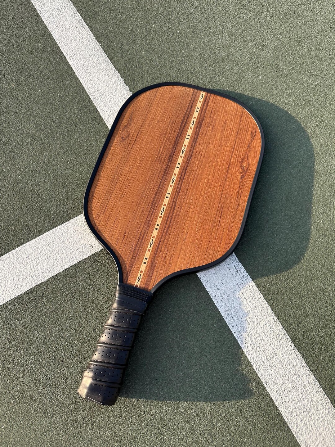 Teak Honeycomb Pickleball Paddle With Southwestern Pattern - Etsy
