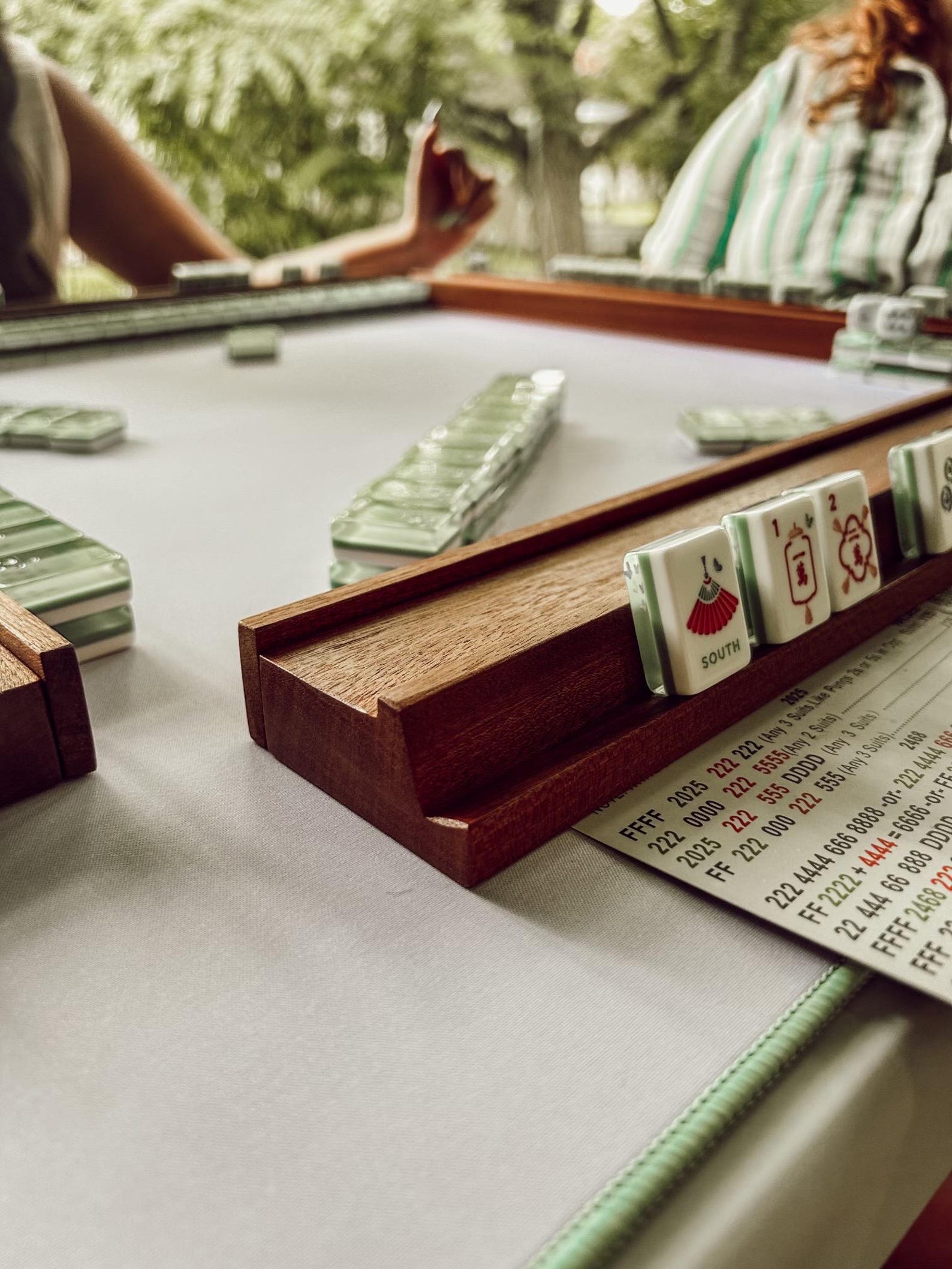 Wooden Mahjong Racks and Pushers - Etsy