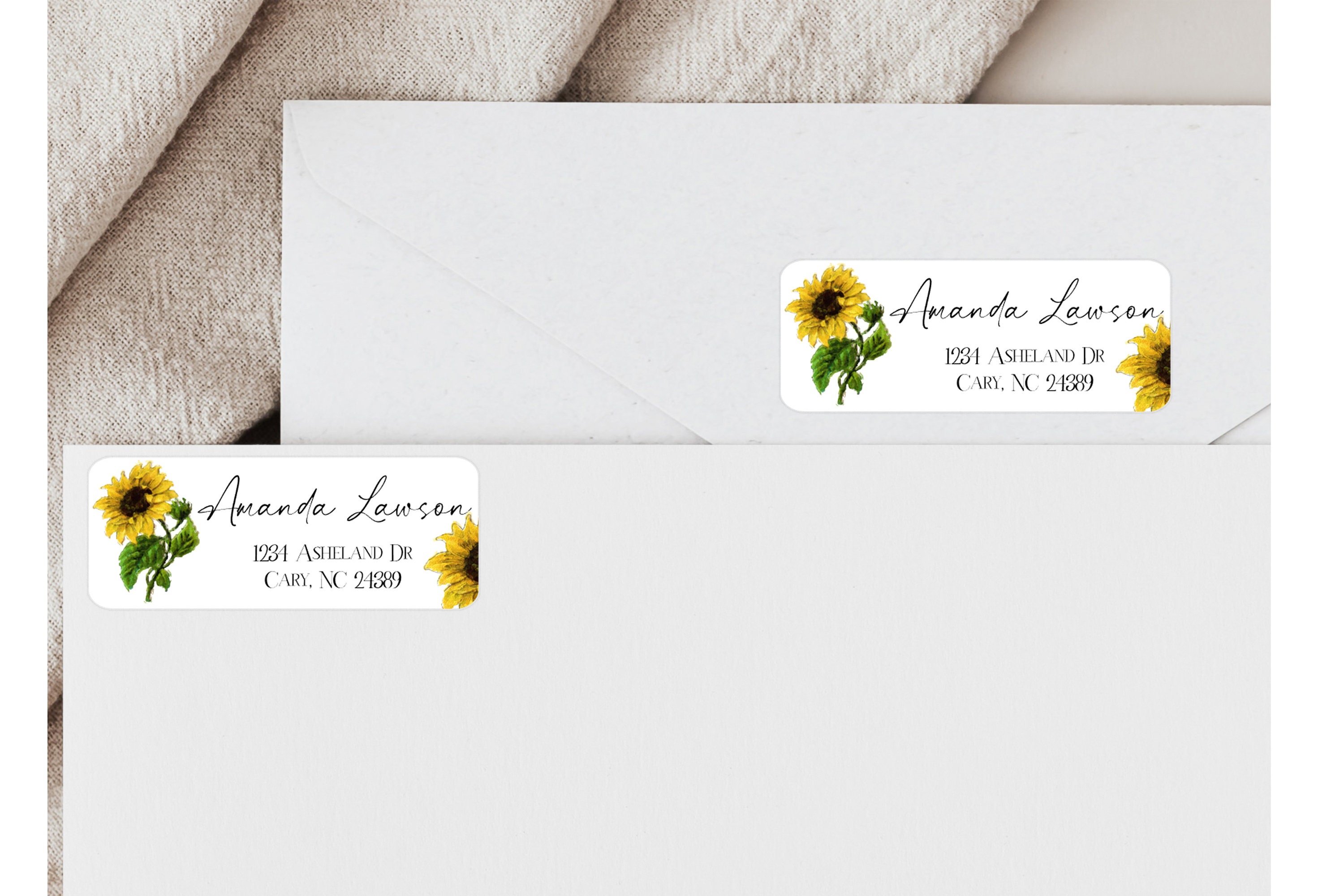 Sunflowers Address Labels/address Stickers/address Labels/return ...