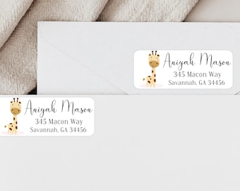 Baby Address Labels - Etsy