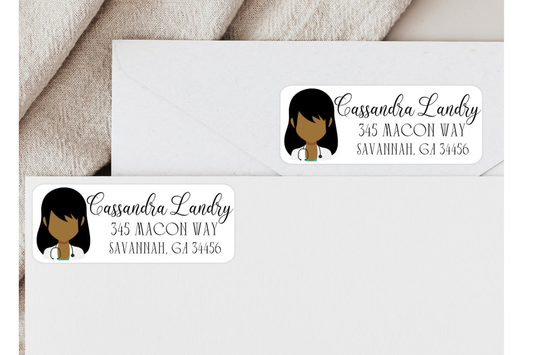Nurse Address Labels/ Healthcare Address Labels/return Address - Etsy