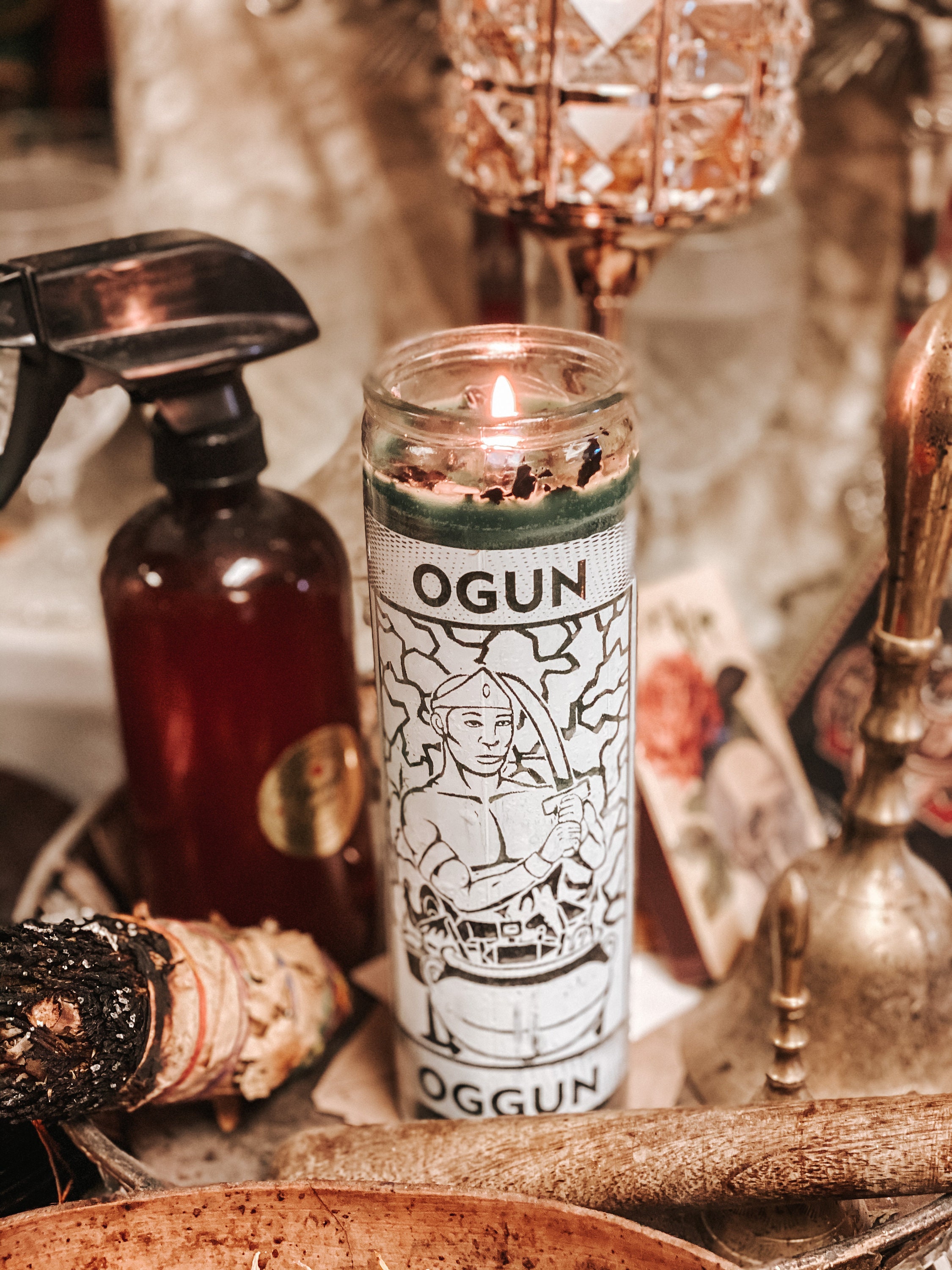 Candle Ritual for Oggun - Etsy