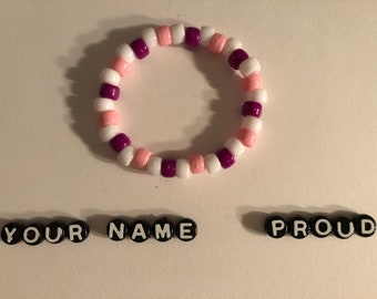 Neopronoun User Flag Kandi Bracelets | Etsy