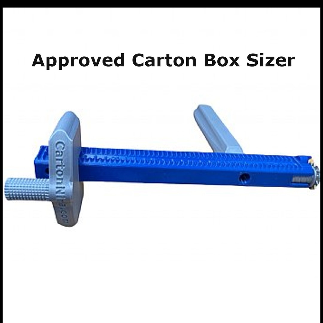 Box Sizer Reducer Tool Patented Carton Ninja Lightweight 6" Box Sizer ...