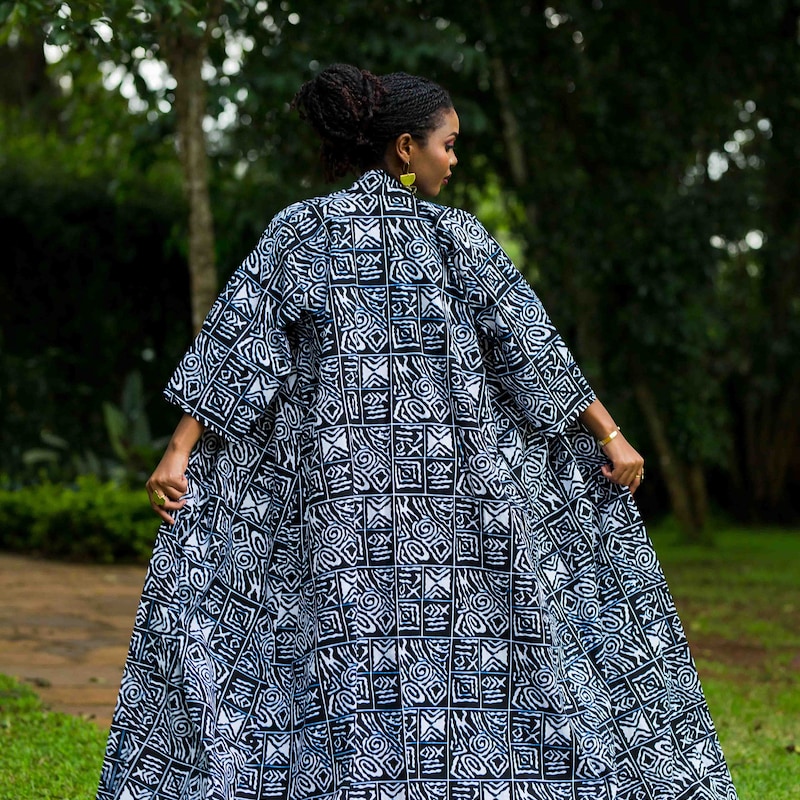 African Kimono Pattern - Etsy