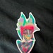 Alastor Bust 4 Color Ways Sticker - Etsy