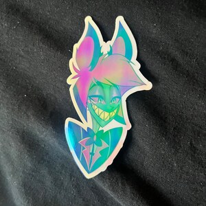 Alastor Bust 4 Color Ways Sticker - Etsy