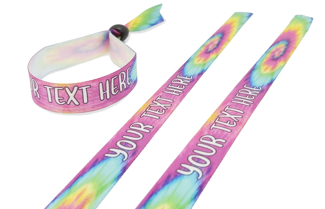 20 Cloth Wristbands - Party Wristbands - Fabric - Festival Party ...