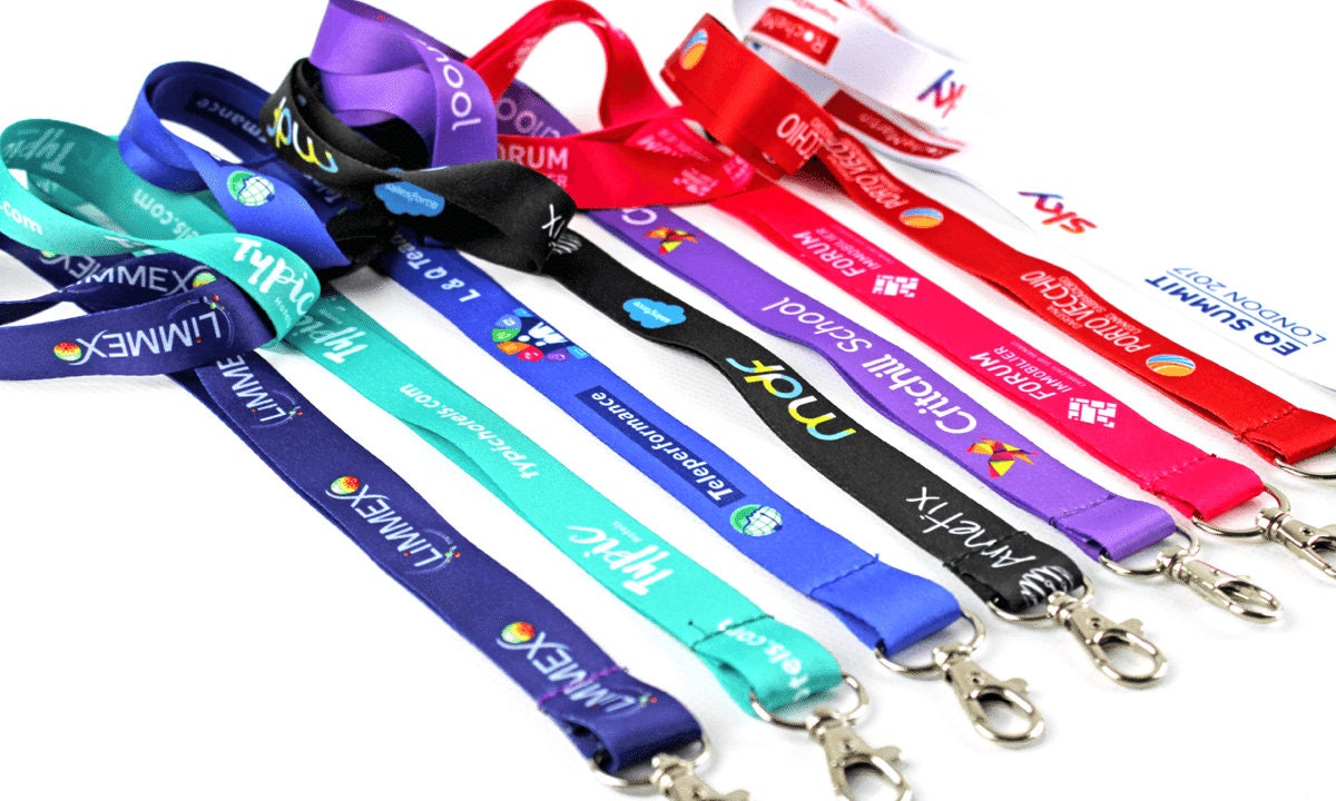 Custom Full Color Lanyards Party Lanyards Fabric - Etsy