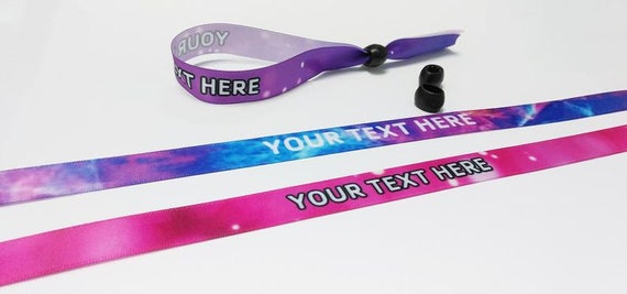 25 Cloth Wristbands Party Wristbands Fabric Festival | Etsy