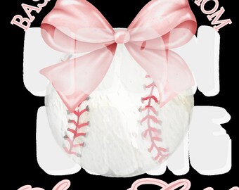 Baseball Bonus Mom Black PNG, Sublimation Design Downloads - Etsy