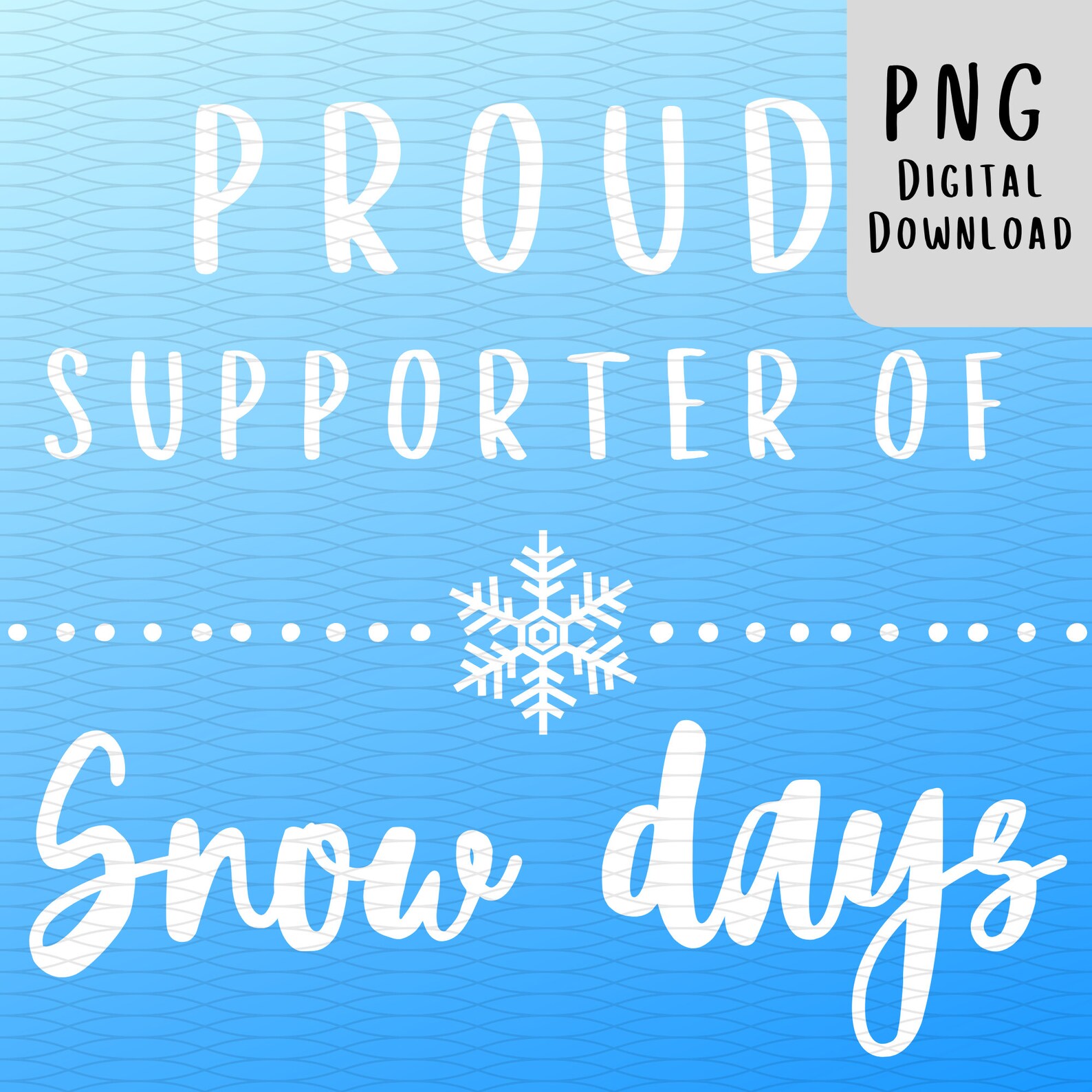 Proud Supporter of Snow Days PNG SVG Funny Teacher Shirt Winter Shirt ...