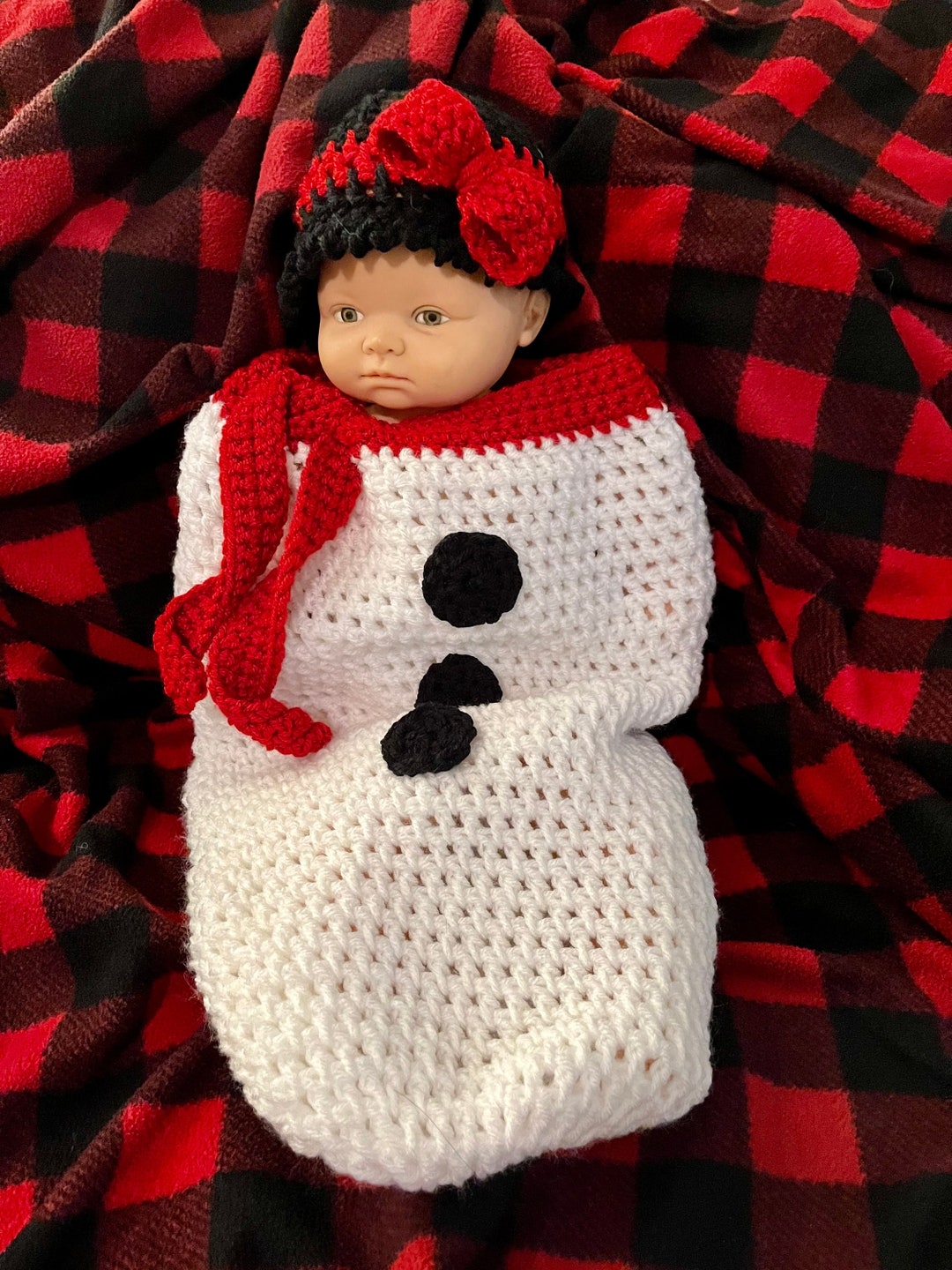 Snowman Cocoon Sack - Etsy
