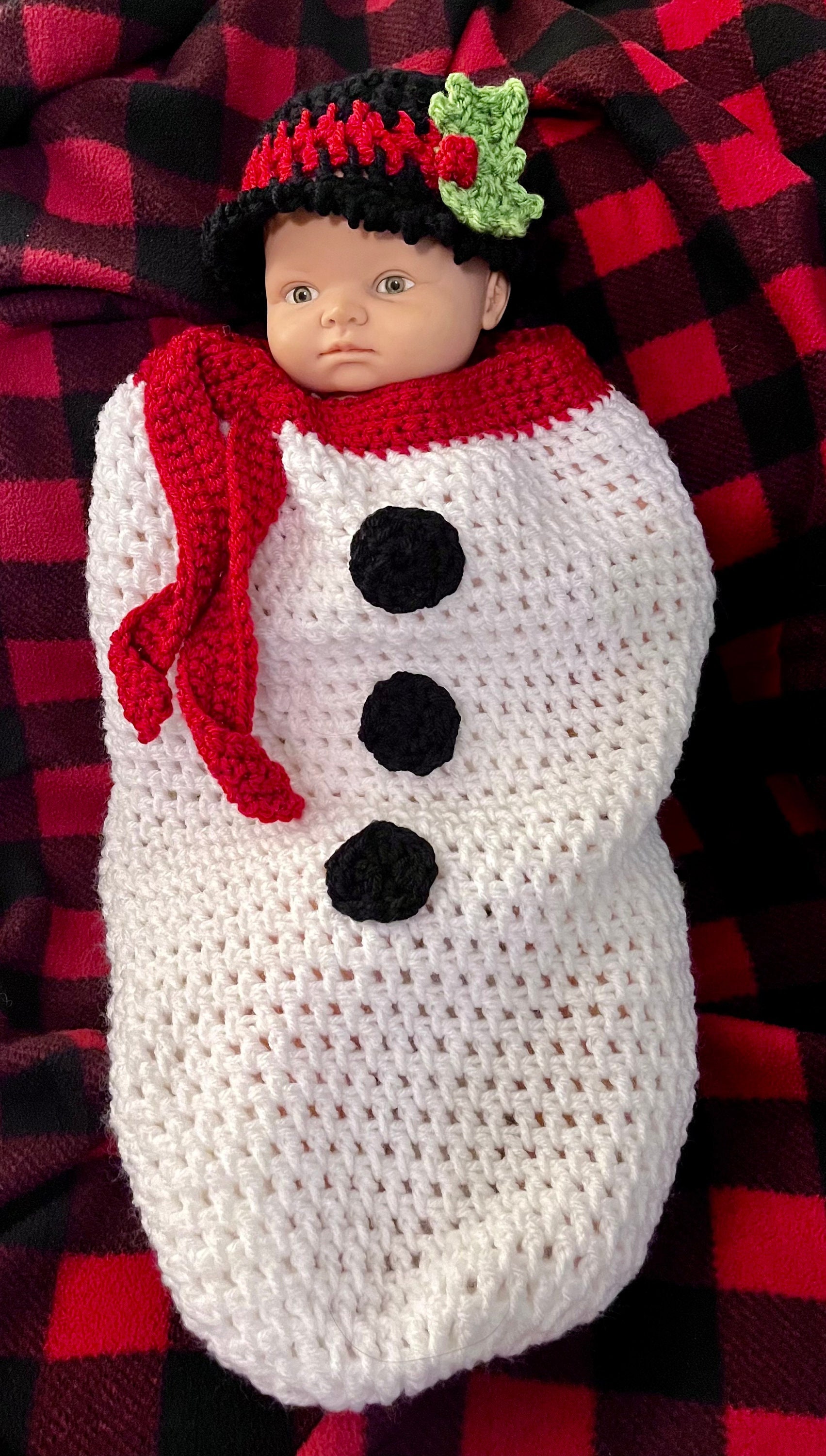 Snowman Cocoon Sack - Etsy