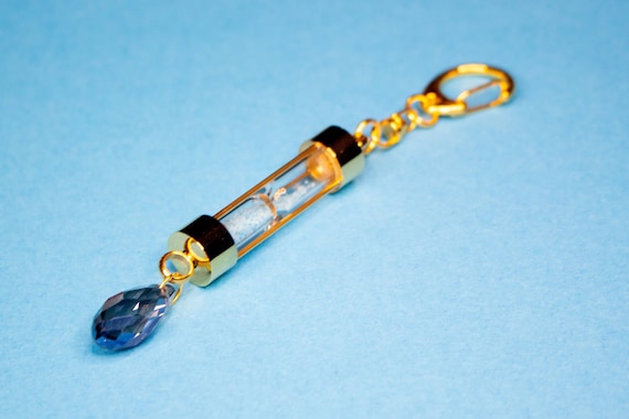 Blue Moon Keychain - Etsy