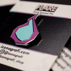 Flare Pin - Etsy