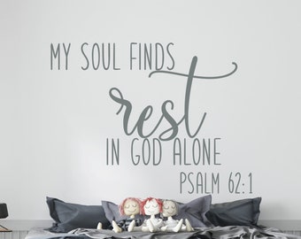 My Soul Finds Rest - Etsy