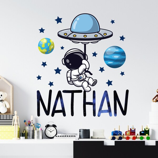 Space Wall Decals - Etsy