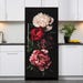 Peony Flower Fridge Vinyl Wrap: Elegant Floral Refrigerator Skin Cover ...