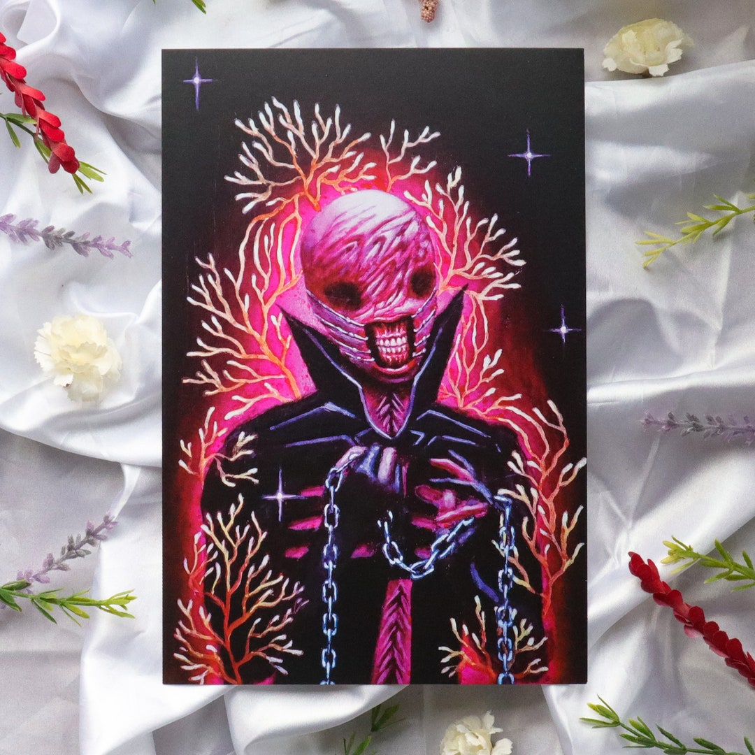 Horror Movie Art Print Chatter Monster Artwork Gift for Horror Movie ...