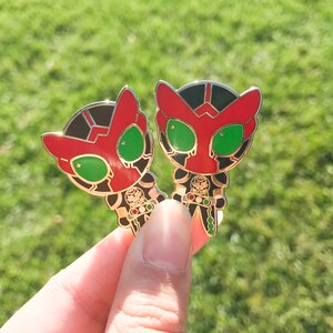 Kamen Rider OOO 1.5 Enamel Pin - Etsy