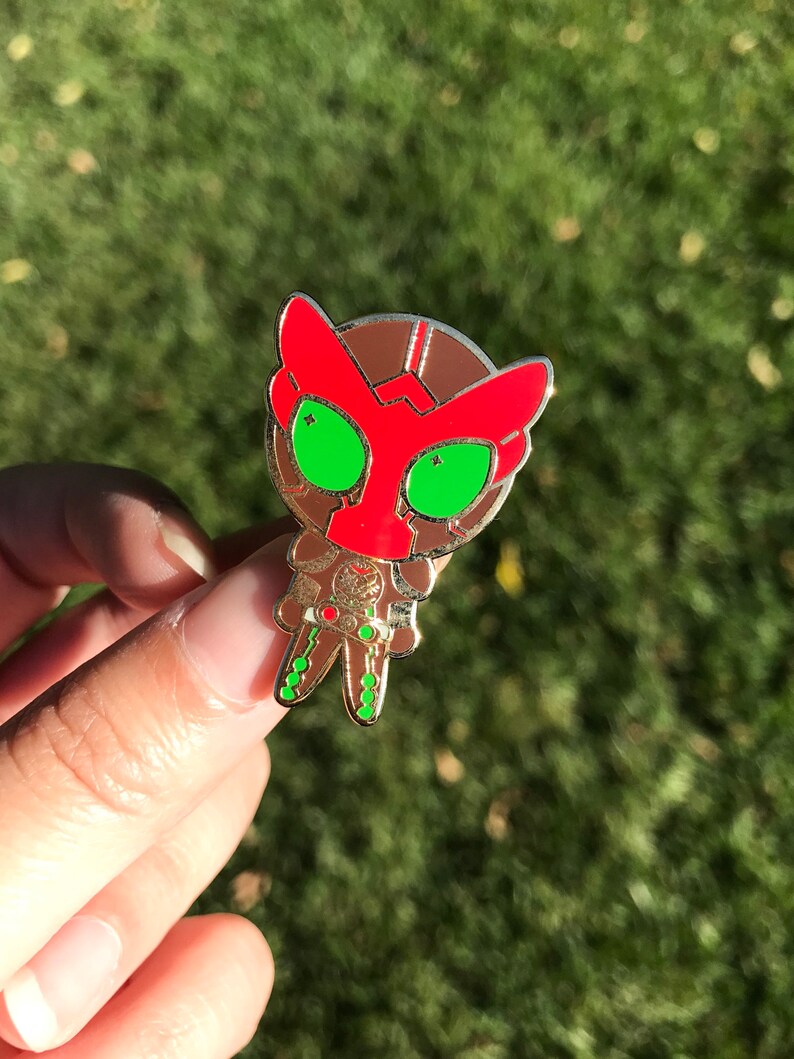 Kamen Rider OOO 1.5 Enamel Pin - Etsy