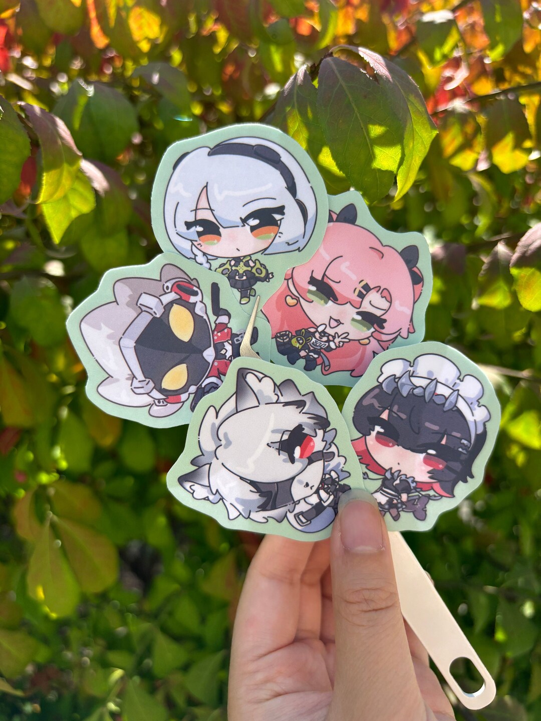 Zenless Zone Zero Stickers (anby, Billy Kid, Nicole, Ellen, Lycaon) - Etsy