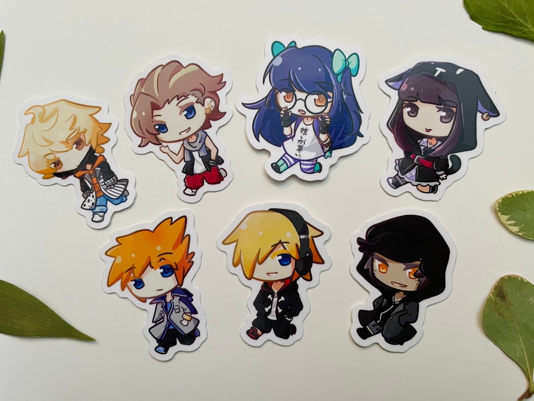 NEO: the World Ends With You | 2 Inch Stickers - Etsy