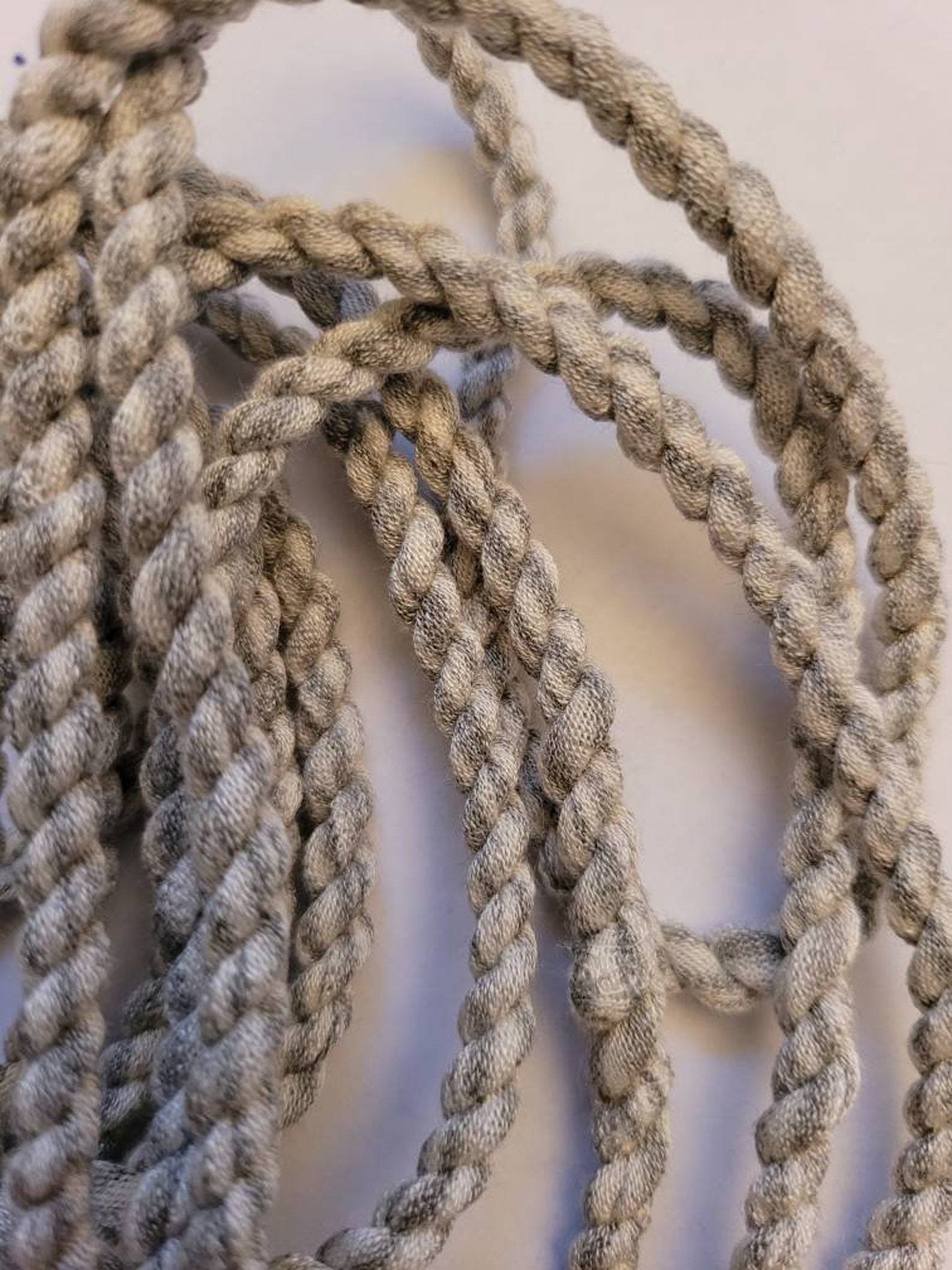 3yards handmade twisted fabric | Etsy