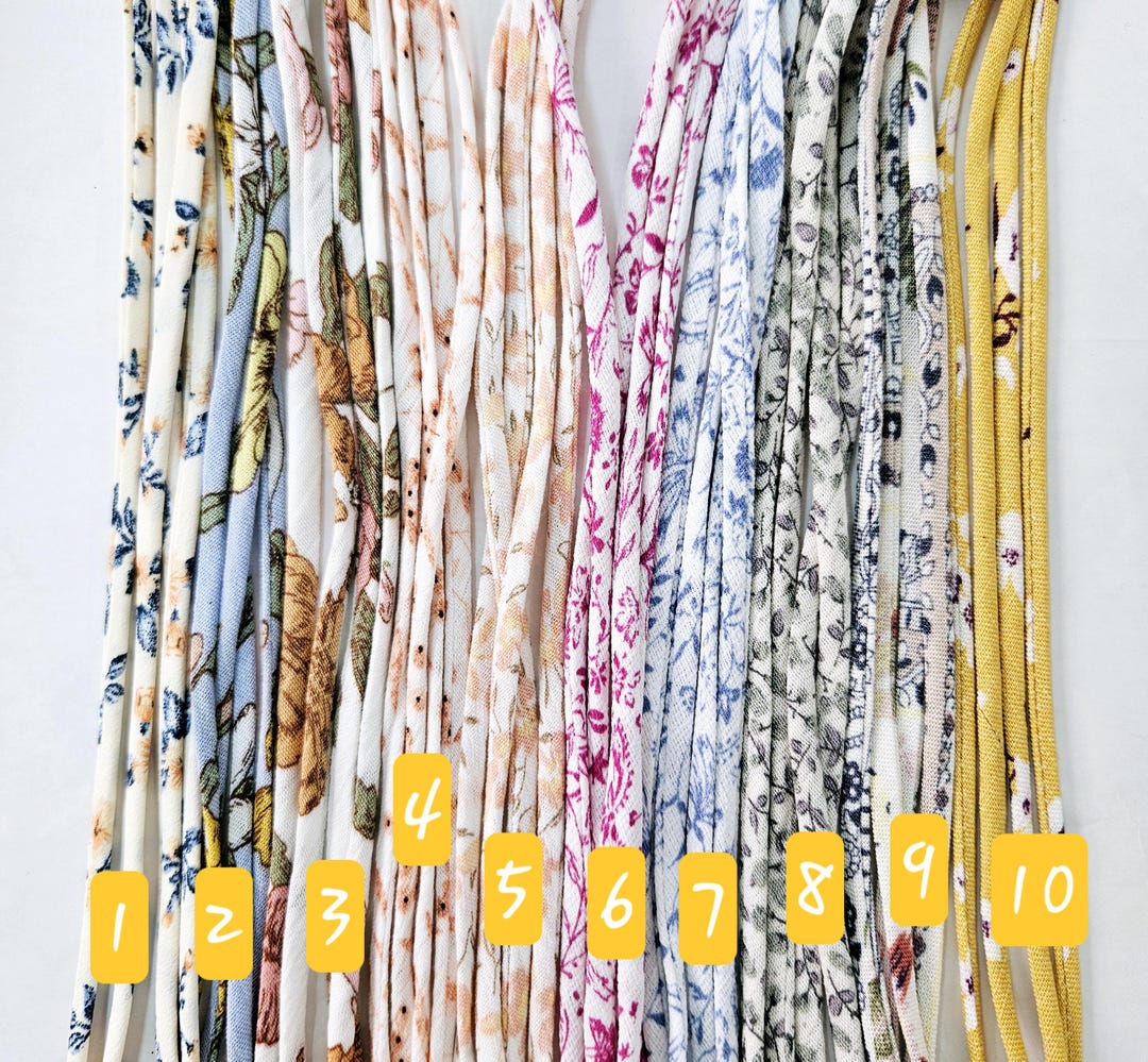 Handmade Fabric Detachable Bra Strap, Replacement Bra Strap,no Stretchy ...