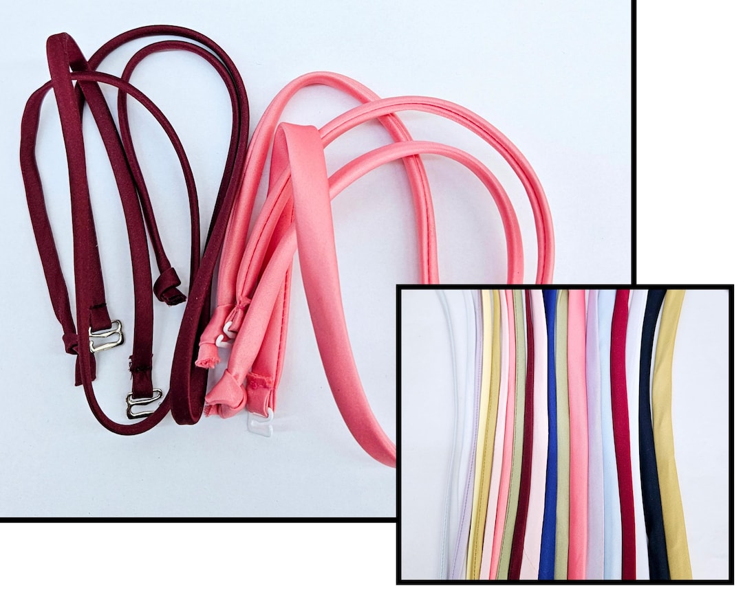 Satin Detachable Bra Straps: Adjustable Replacement Bra Strap (pair) - Etsy