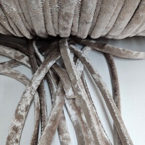 10-20YARDS Stretch Velvet Fabric Cord/hollow Velvet Cord - Etsy