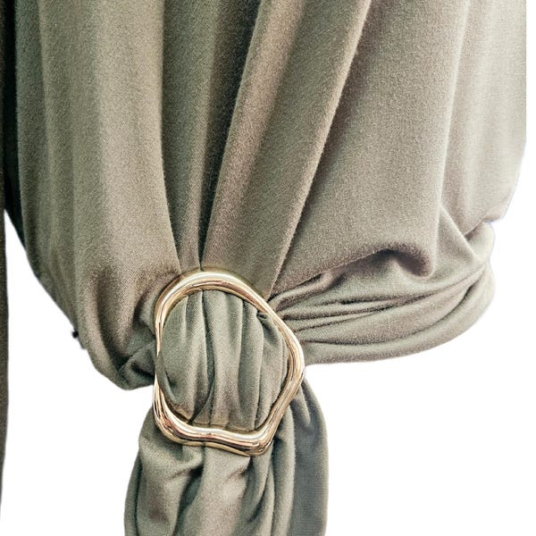 T Shirt Slide Buckle Scarf - Etsy