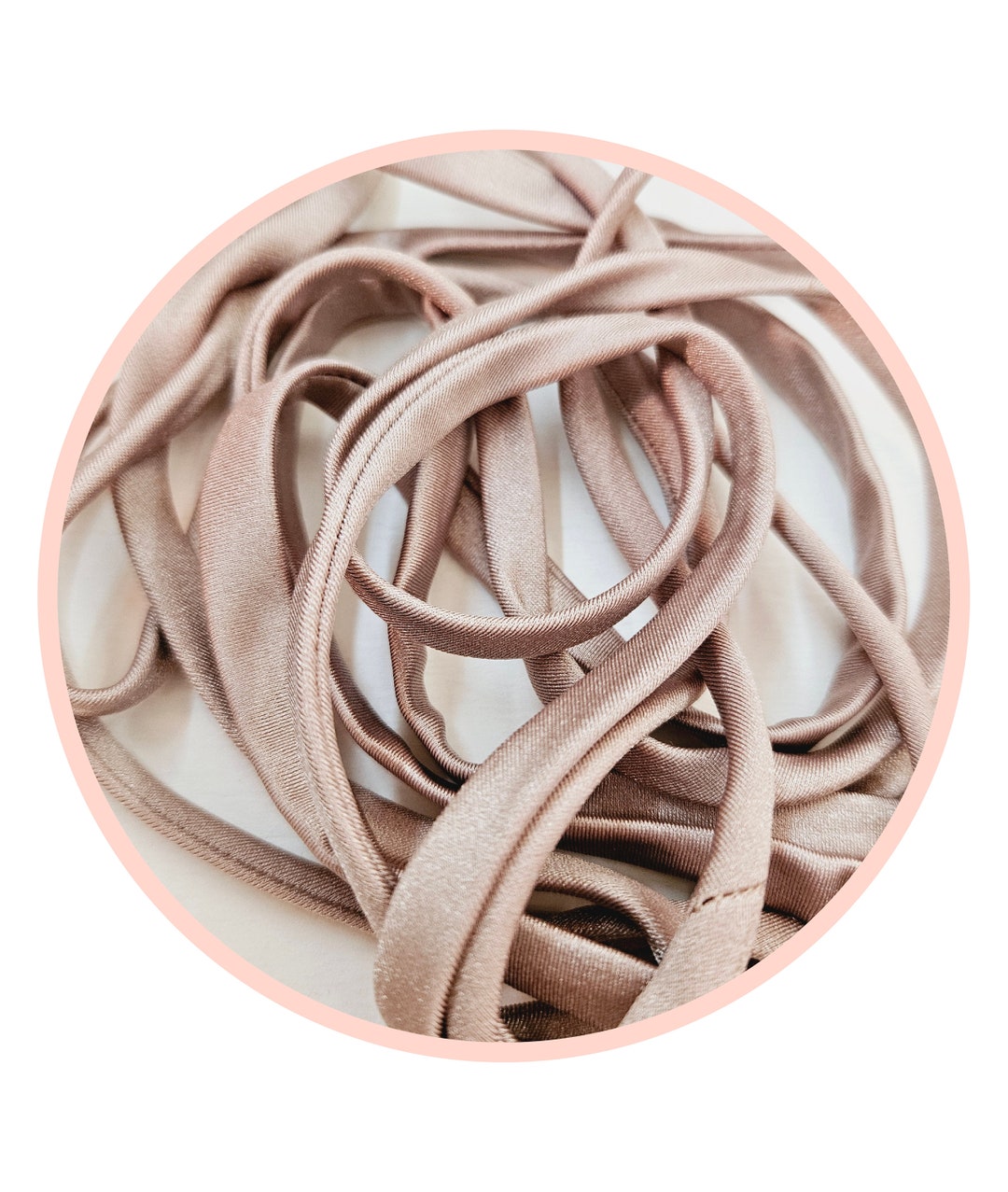 Handmade Stretch Bra Strap Replacement: Adjustable Detachable Straps ...