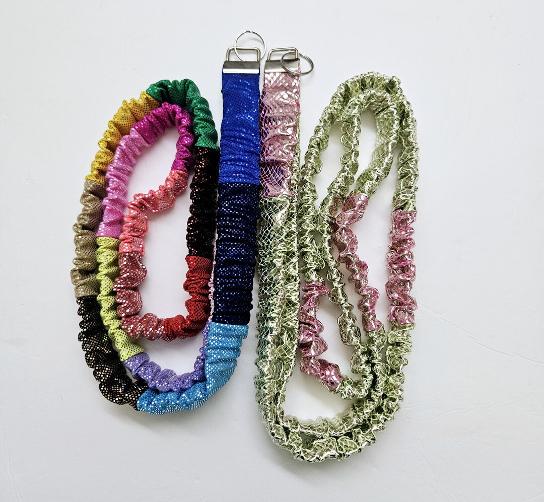 Handmade Scrunchie 25in Crossbody Phone Strap Key Fob - Etsy