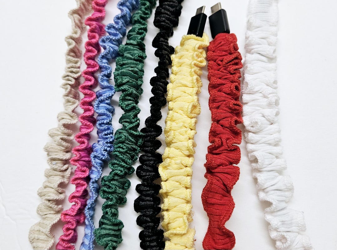 Slip-on USB Cord Cover: Thin Phone Charger Cable Protector/phone ...
