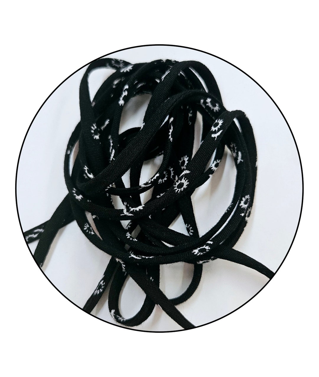 Cordon creux en tissu de 5 à 10 mètres - Etsy France