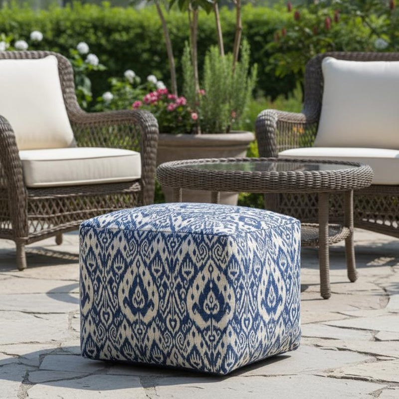 Ottoman Pouf 18x18 - Etsy