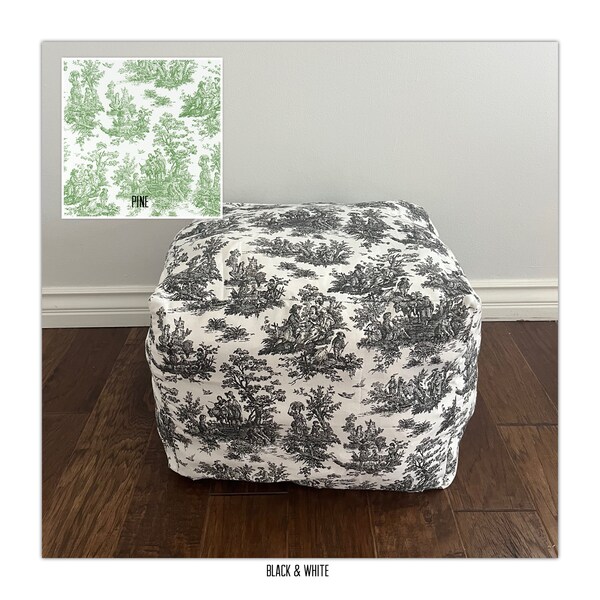 Pouf Ottoman - Etsy