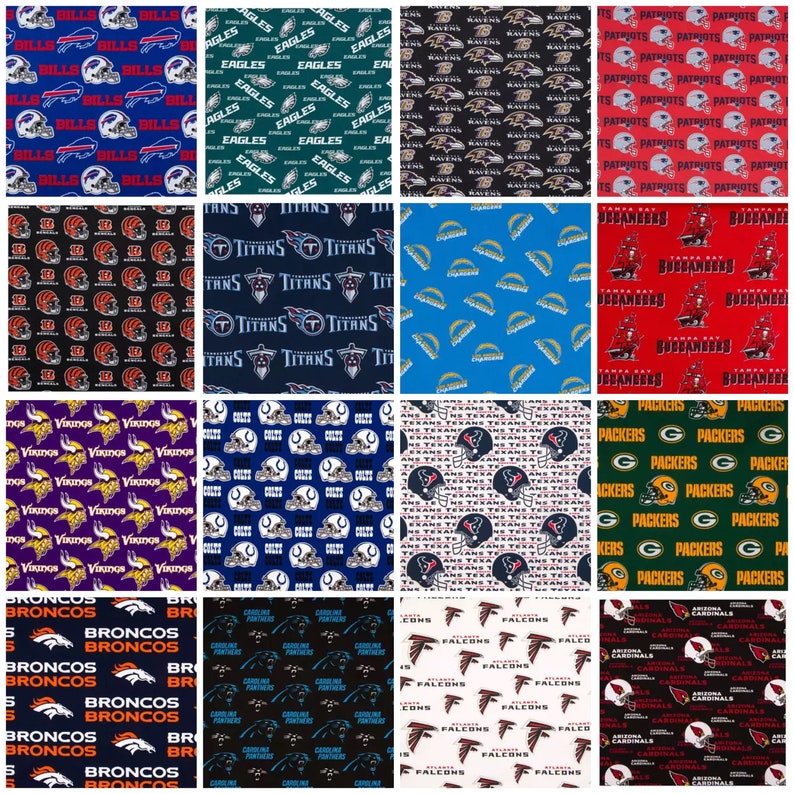 Football Team Pouf Ottoman: Mancave Home Decor, NFL Pouf, NFL Decor ...