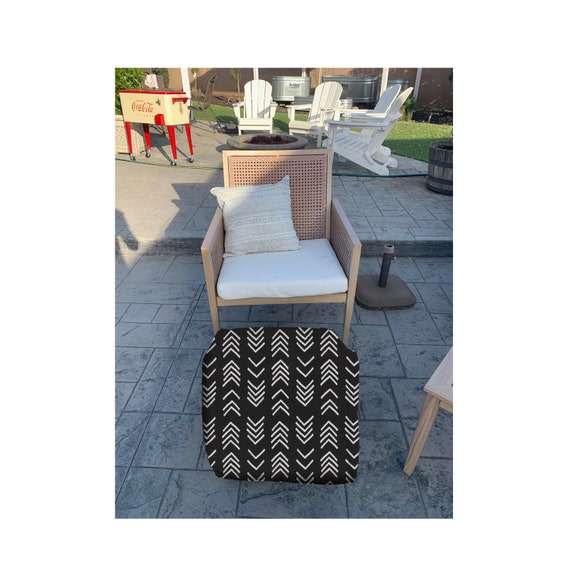 Boho outdoor ottoman store