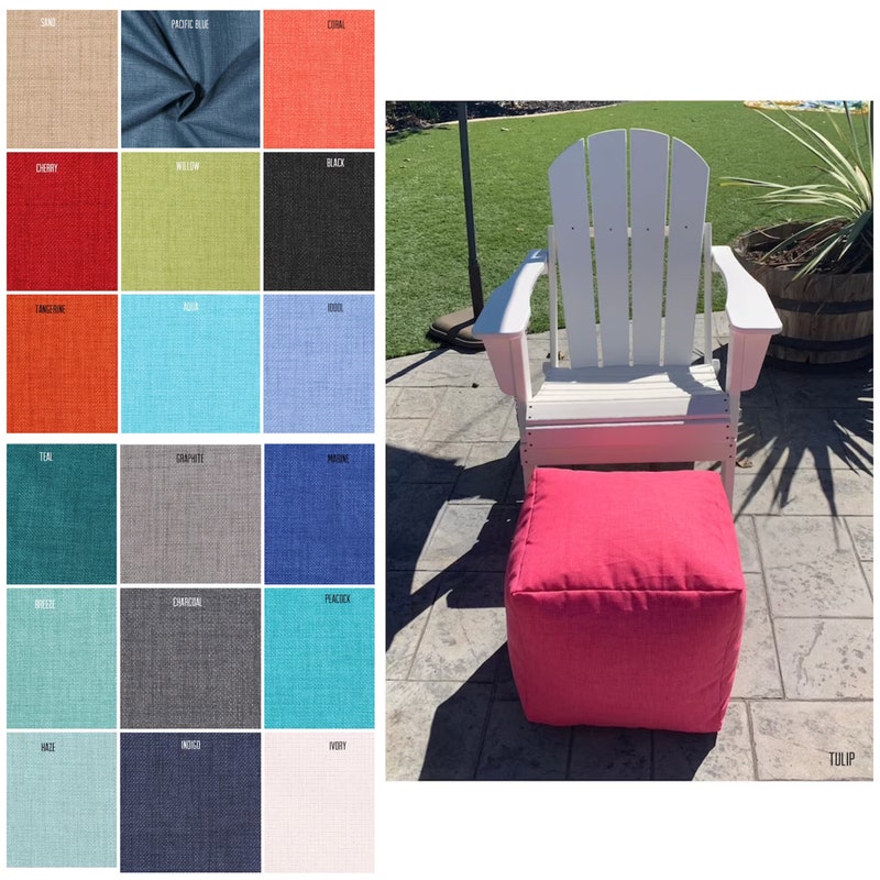 Outdoor Poufs - Etsy