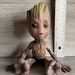 Baby Groot Desk Decor: Guardians of the Galaxy | Etsy