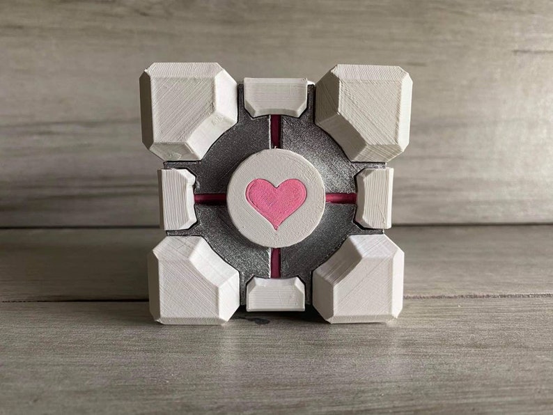 Aperture Science Weighted Companion Cube: Portal 2 | Etsy