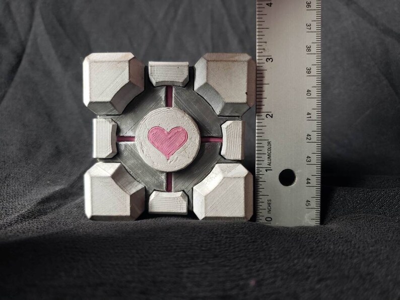 Aperture Science Weighted Companion Cube: Portal 2 | Etsy