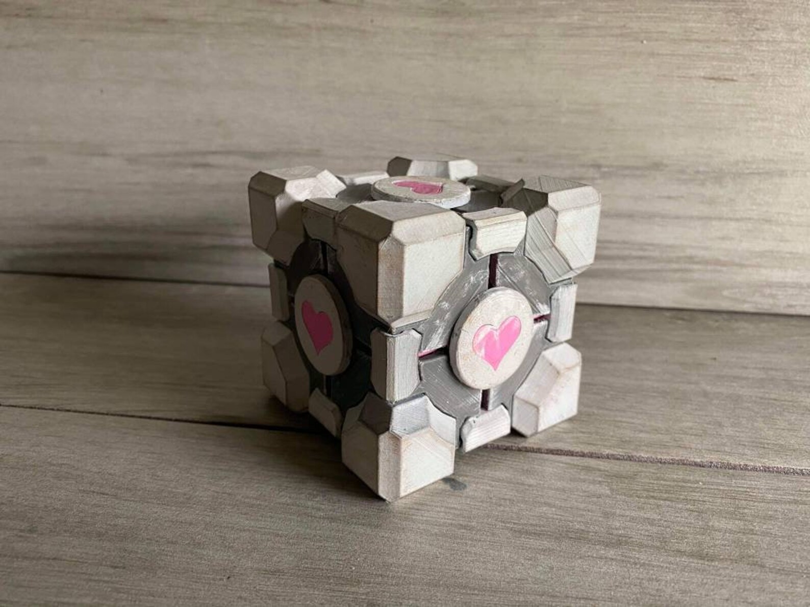 Aperture Science Weighted Companion Cube: Portal 2 | Etsy