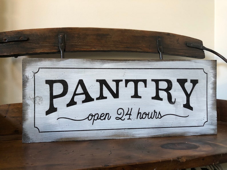 Pantry Wall Sign - Etsy