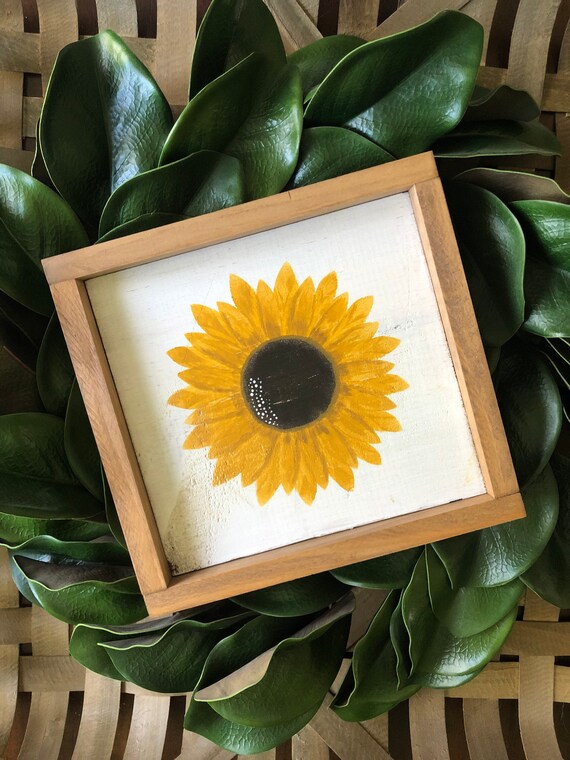 Sunflower Sign | Etsy